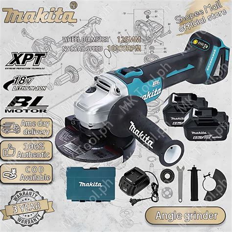 18v Cordless Angle Grinder 5brushless Cutting Machine Polishing