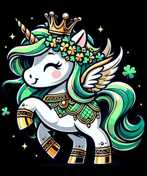 St Patrick S Day Lepricorn Stock Vector Illustration Of Garments 312532951