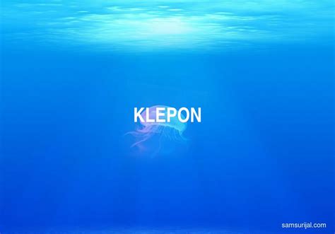 Arti Kata Klepon Kamus Besar Bahasa Indonesia Kbbi