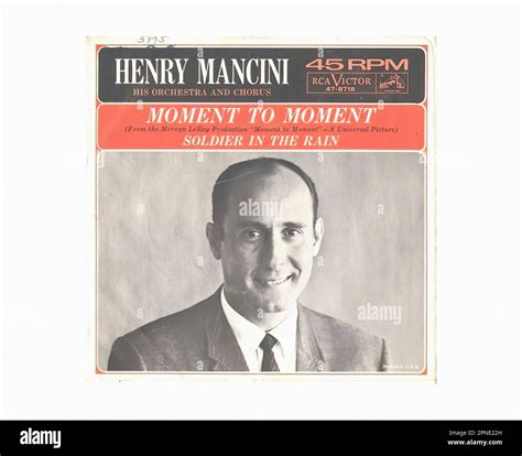 1965 Henry Mancini 02 Vintage 45 R P M Music Vinyl Record Stock