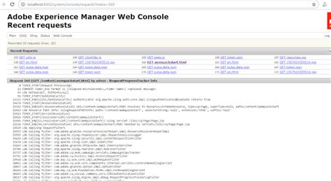 Apache Slings Request Processing Analyser Aem Tutorials For Beginners