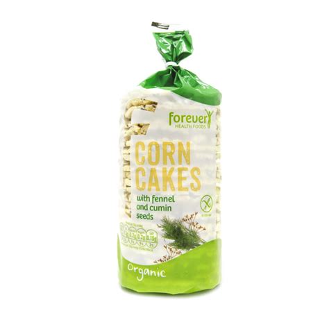 Organic Corn Cakes Fennel And Cumin Forever Health Foods