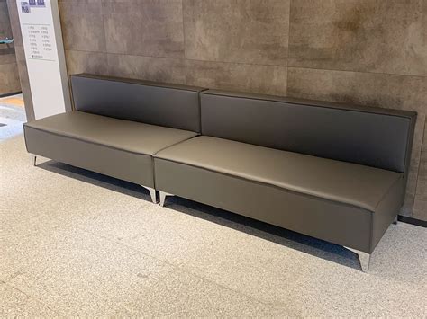 대기용 병원 사무실 인조가죽 주문제작 쇼파 08 Kta그룹 특판 주문제작가구