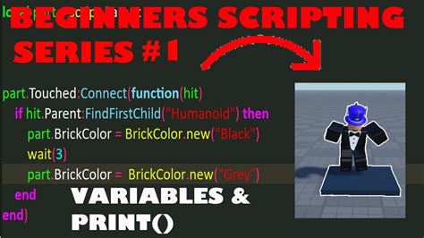 Beginners Scripting Tutorial 1 Variables And Print Youtube