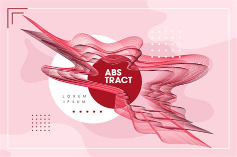 웨이브 배경 추상 벡터 그림입니다 3d 기술 스타일 가리기에 대한 스톡 벡터 아트 및 기타 이미지 가리기 마케팅 소음 Istock