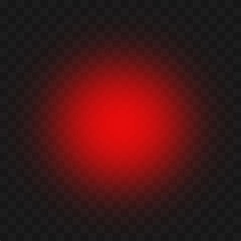 A Glowing Red Light On A Black Background Premium Ai Generated Psd