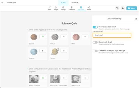 How To Show Scores After Submission Help Center