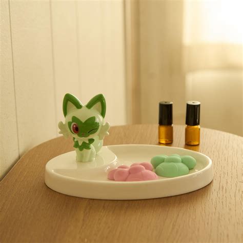 Pokemon Center Original Aroma Stone Diffuser Sprigatito
