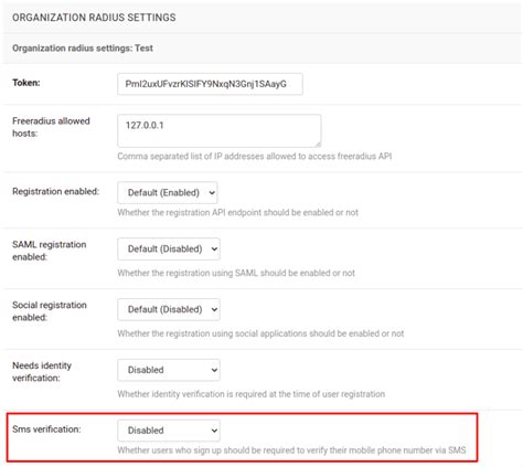 Settings Openwisp Dev Documentation