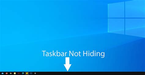 Fix Windows Taskbar Not Hiding Properly