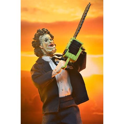 Texas Chainsaw Massacre Clothed Action Figure Leatherface Pretty Woman Mask 50th Anniversary