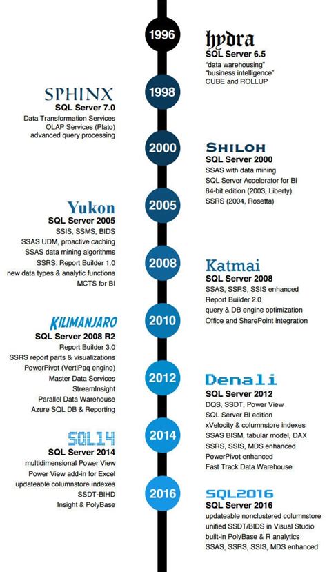the evolution of sql server bi