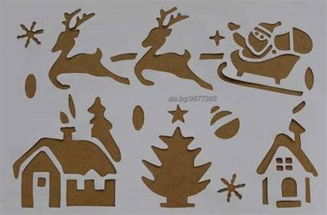 Коледни шаблони Аксесоари София Предлагаме Ви 10 броя шаблони с различни коледни мотив