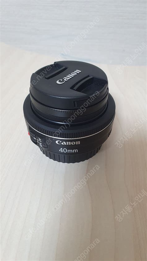 [ 캐 논 ] Ef 40mmf2 8 팬케이크 렌즈 카메라렌즈 중고나라