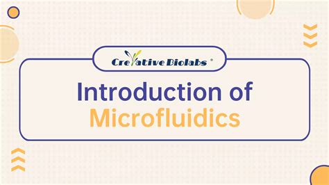 Introduction Of Microfluidics 1 Ppt