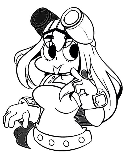 Tsuyu Asui Free Printable