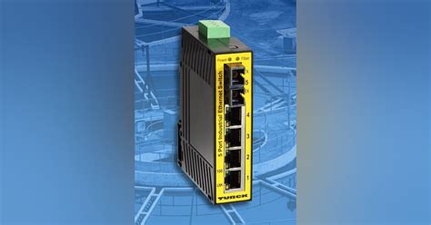 Turck Turck In Cabinet Ip20 Ethernet Switches Feature Fiber Converter Model Automation World