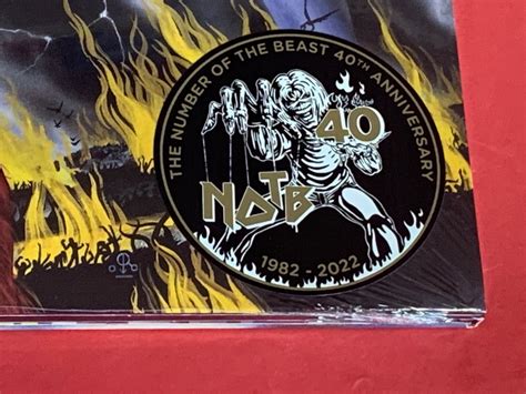 Iron Maiden The Number Of The Beast Over Hammersmith 3 Lp Ed 40