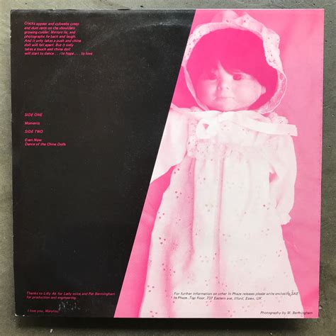 Edward Ka Spel Dance China Doll All Night Flight Records