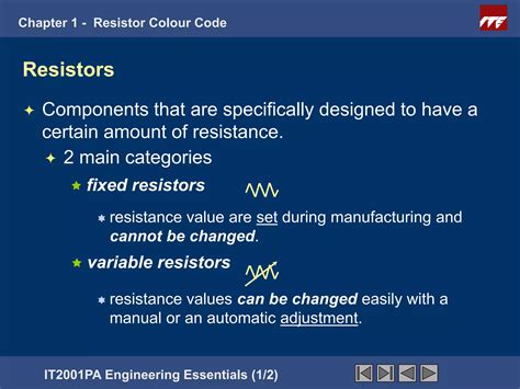Chapter1 Resistors Color Coding Pdf