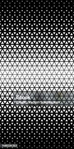 흑백 하프톤 삼각형 패턴 추상 기하학적 그라데이션 배경입니다 벡터 그림입니다 0명에 대한 스톡 벡터 아트 및 기타 이미지 0명 그라데이션 그래픽 프린트 Istock