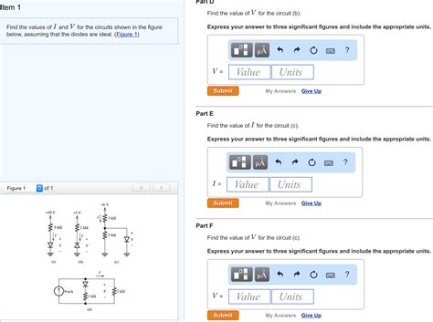 Solved Consider The Circuits Shown In Figure 1 Figure
