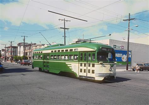 Сан Франциско область залива Pcc № 1040 — Фото — Городской электротранспорт