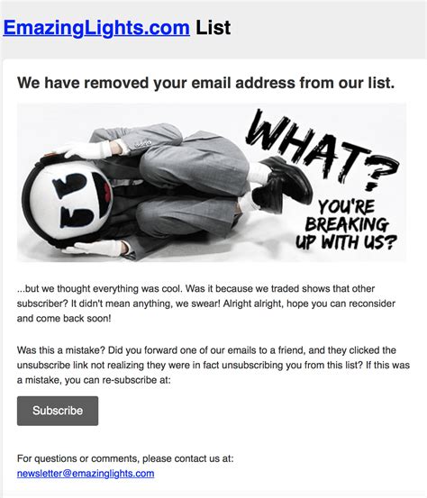 I Unsubscribed To Stop Getting Emails And You Send A Lot Of Emails Rassholedesign