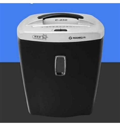 큐모아리빙 파쇄기 홈오피스 멀티 문서세단기 보안관 C450 분쇄기 종이분쇄기 세절기 문서파쇄기 티몬