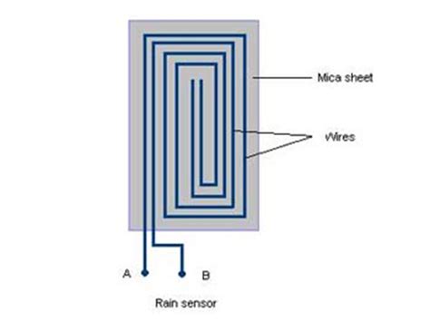 Rain Alarm Circuit Switched Wiring Circuit