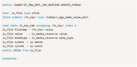 Mime Handling In Sap Odata File Media Handling Go Coding