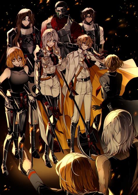 Don Quixote Faust Sinclair Heathcliff Meursault And 1 More Project Moon And 1 More Drawn