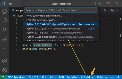 Python 可執行但 Vscode 警示找不到套件 黑暗執行緒