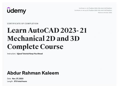 Abdur Rahman On Linkedin Udemy Autocad