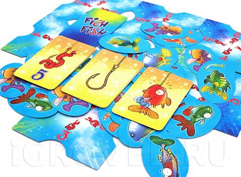 Рыбки (Fish Fish) | Купить настольную игру (обзор, отзывы, цена) в Игровед