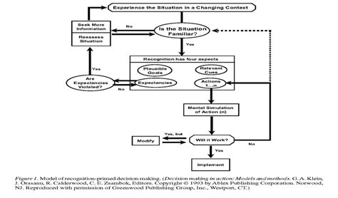 Recognition Primed Decision Making Rpd Download Scientific Diagram