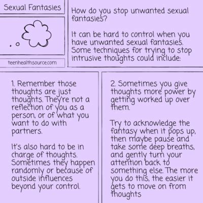 An Introduction To Sexual Fantasies Infographics Teen Health Source