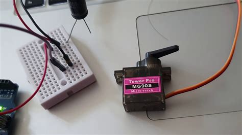아두이노로 서보모터 움직이기 Youtube