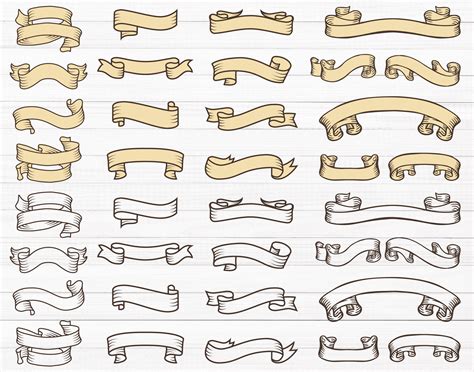 Retro Vector Ribbon
