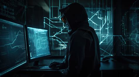 Cyber Attacks Background Man In Hoodie Cyber Picture Cyber Monday