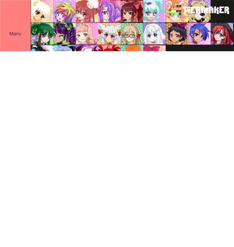 All Crush Crush Characters Tier List Community Rankings Tiermaker