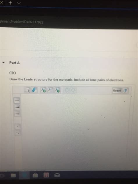 Solved NmentProblemID Part A ClO Draw The Lewis Chegg