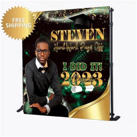 Backdrop Graduation Etsy