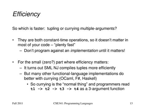 Ppt Cse341 Programming Languages Lecture 9 Function Closure Idioms