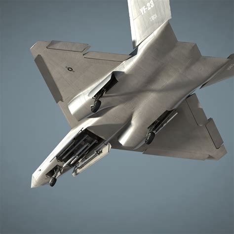 Yf 23 3d Model 199 Max Fbx Obj Free3d