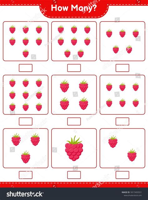 Fun Raspberry Counting Game