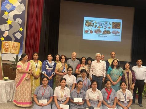 Always A Pleasure To Interact With Young Minds About Healthy Food