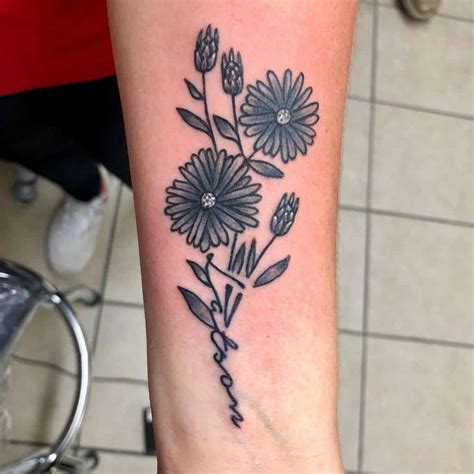 Aster Flower Tattoo Meaning