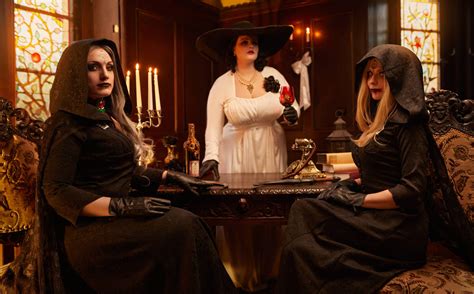 Lady Dimitrescu And Dimitrescu Daughters By Azproduction On Deviantart