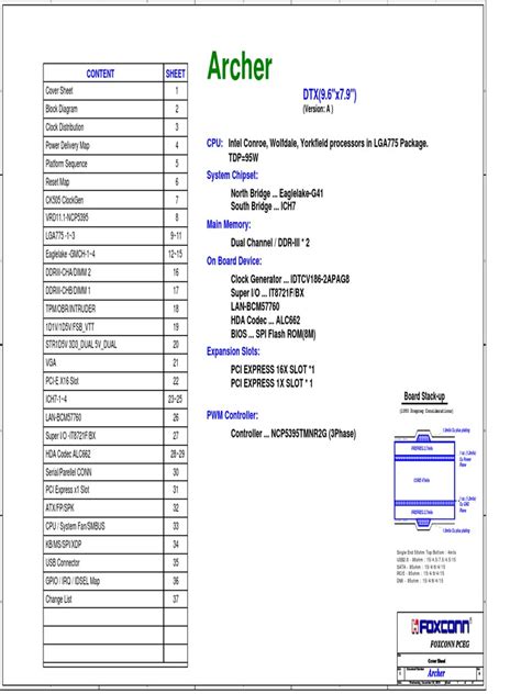 G41d01 B Hw Schematics 12092009 Pdf Computer Engineering Personal Computers